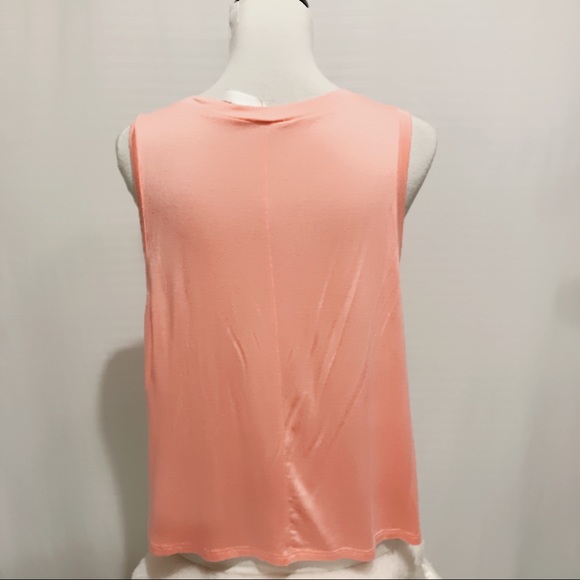 Popcorn | Tops | Popcorn Brand Tank Top Anchor Sequins Peach Small ...